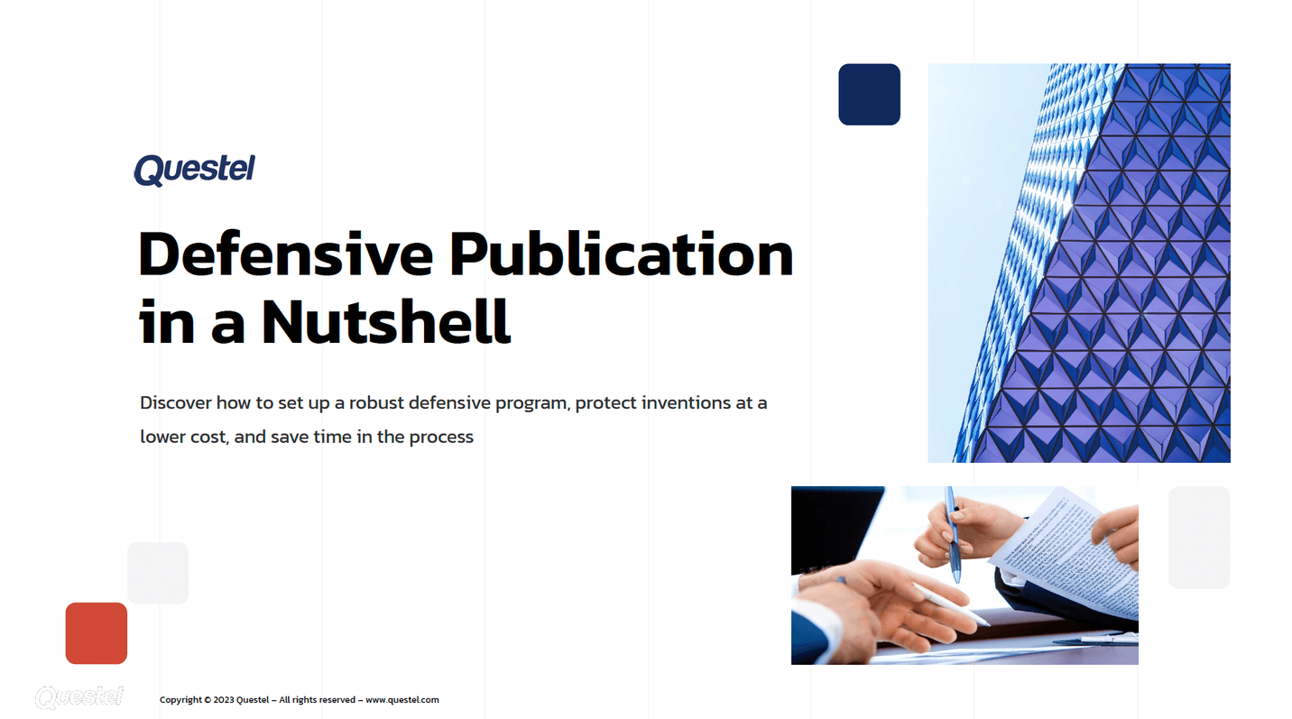 Defensive Publication in a nutshell - Questel