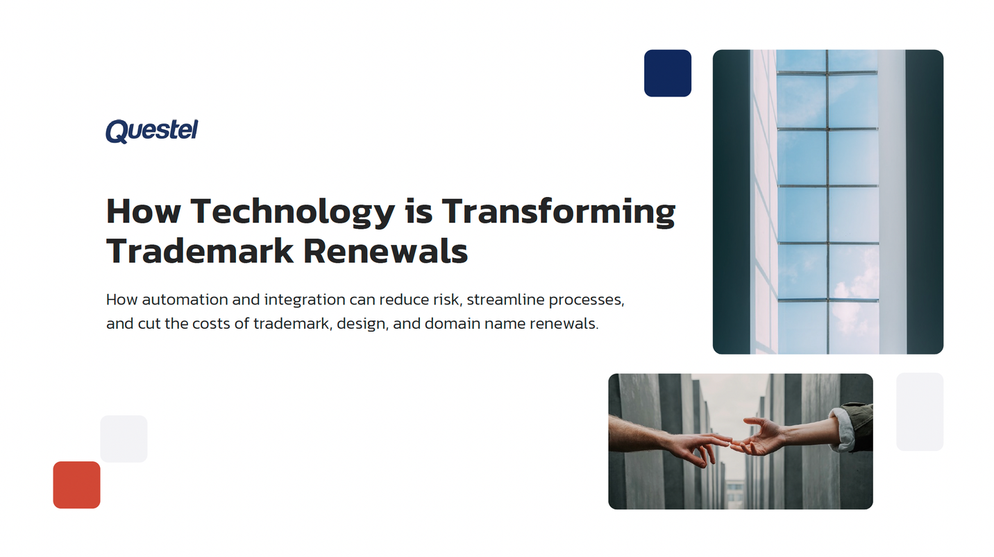 IP Management Technology and Trademark Renewals - Questel
