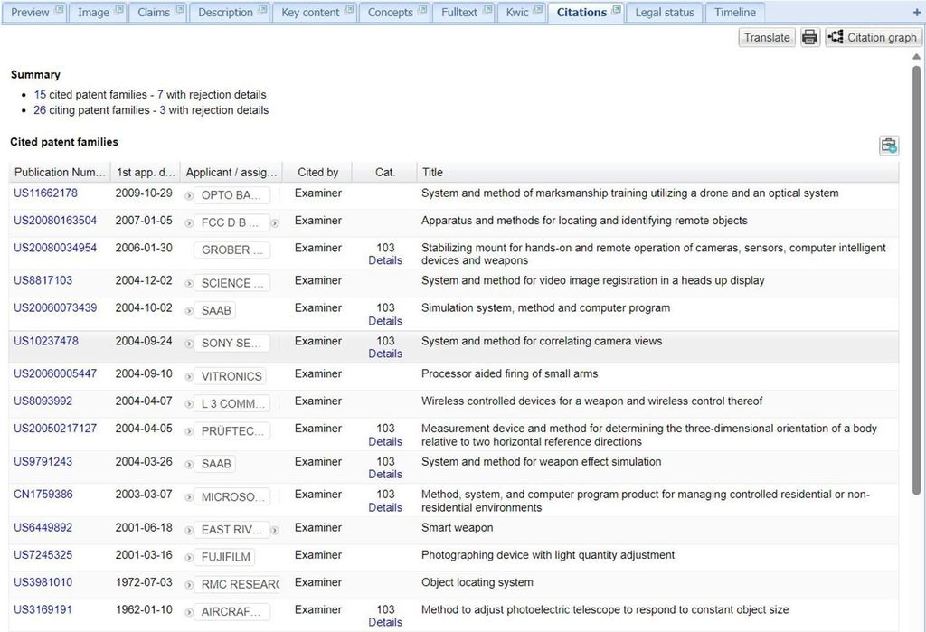 使用Orbit Intelligence进行专利无效搜索 – Questel