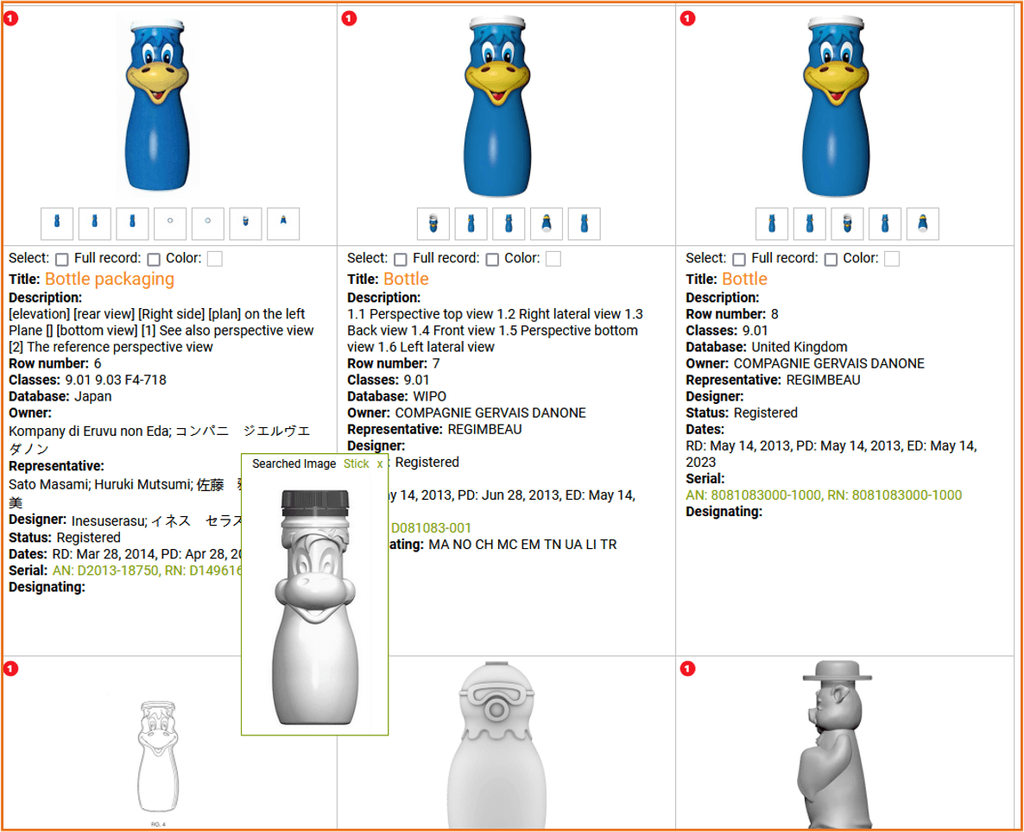 Industrial design search – Questel