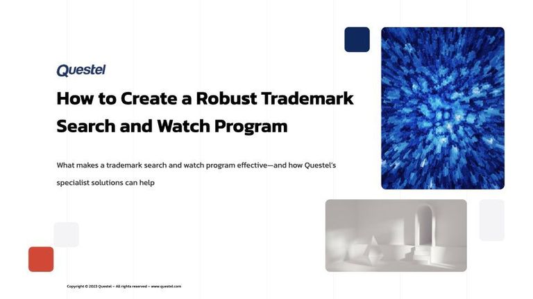 Developing a Robust Trademark Search & Watch Program - Questel