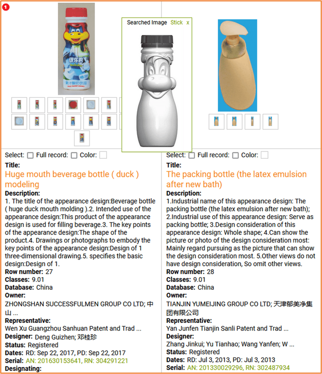 Industrial design search – Questel