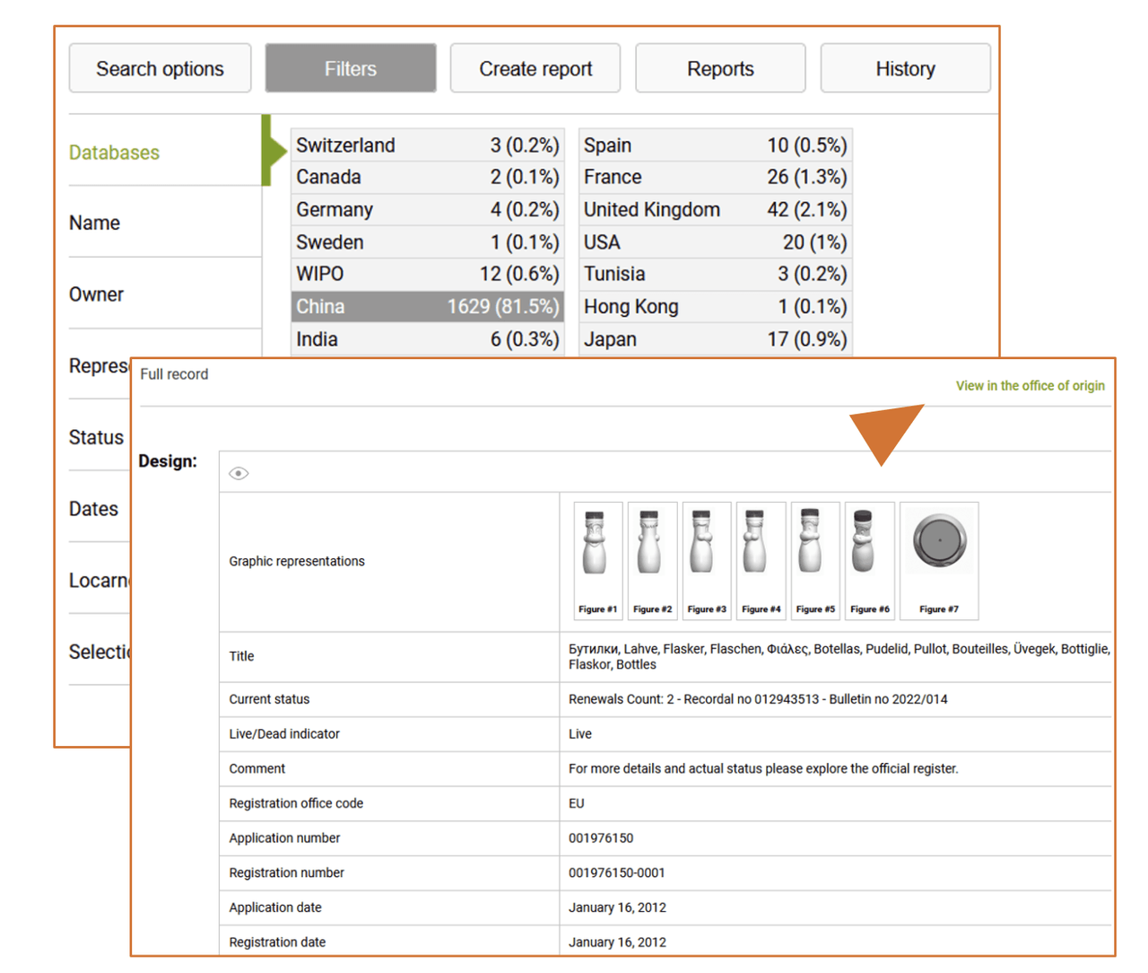 Industrial design search – Questel